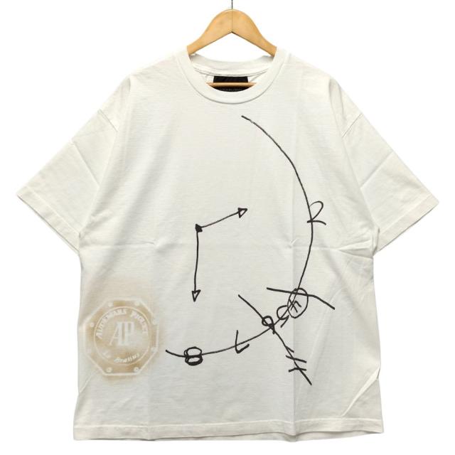 AUDEMARS PIGUET オーデマ・ピゲ × Cactus Jack Travis Scott TIME ZONES TEE 半袖Ｔシャツ ホワイト サイズXL 正規品 / 33608