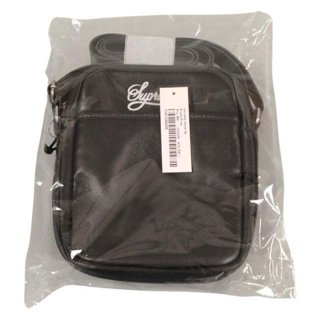 SUPREME シュプリーム × Nike 25SS Leather Shoulder Bag レザー ショルダーバッグ ブラック 正規品 / 45032