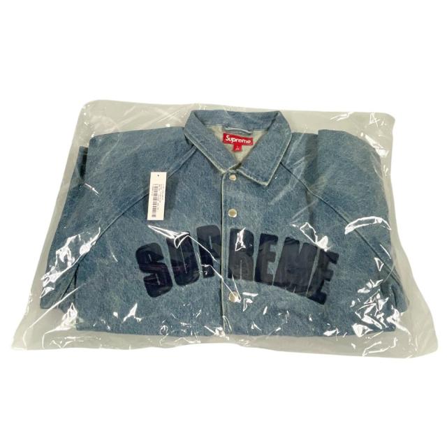 SUPREME シュプリーム 25SS Arc Denim Coaches Jacket アーチロゴ デニム コーチジャケット Washed Indigo サイズL 正規品 / 45060