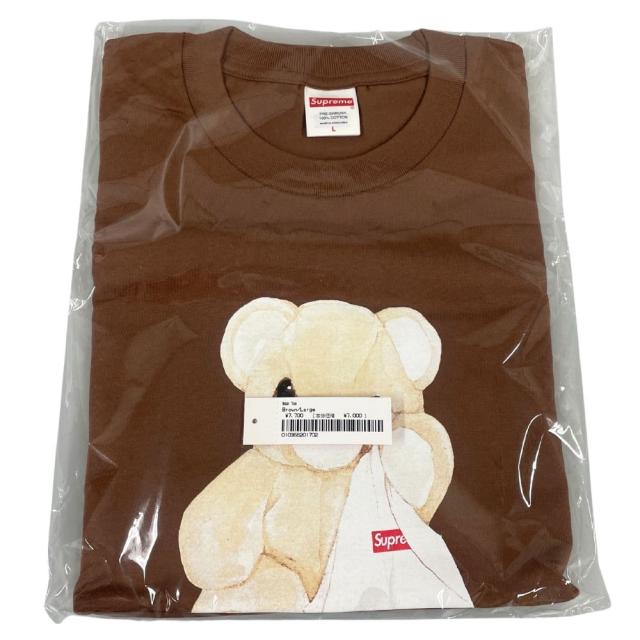 SUPREME シュプリーム 25SS Bear Tee ベア Tシャツ ブラウン サイズL 正規品 / 45061