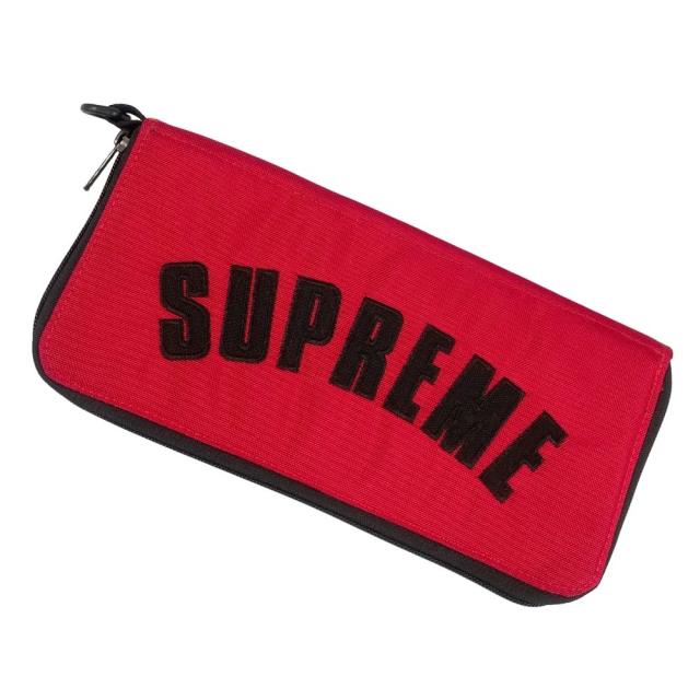SUPREME シュプリーム ×THE NORTH FACE ノースフェイス Arc Logo Organizer アーチロゴ オーガナイザー ケース レッド 正規品 / 45066
