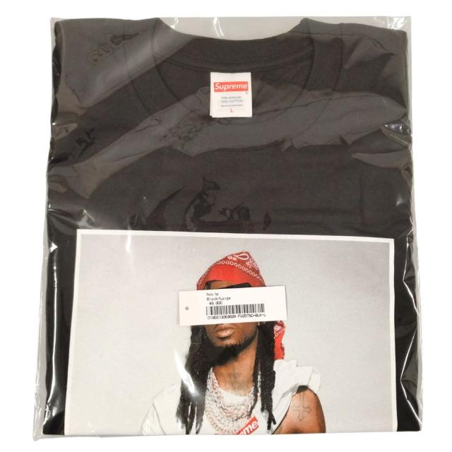 SUPREME シュプリーム 25AW Playboi Carti Photo Tee フォト プリント 半袖Ｔシャツ ブラック サイズ L 正規品 / 45074