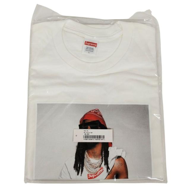SUPREME シュプリーム 25AW Playboi Carti Photo Tee フォト プリント 半袖Ｔシャツ コットン ホワイト サイズ L 正規品 / 40450