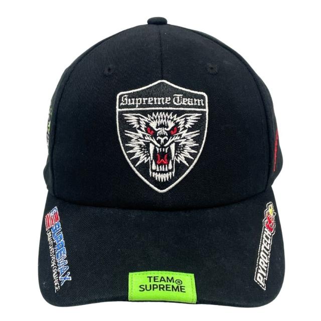 SUPREME シュプリーム 25SS Racing Team 6-Panel キャップ ブラック サイズフリー 正規品 / 52110