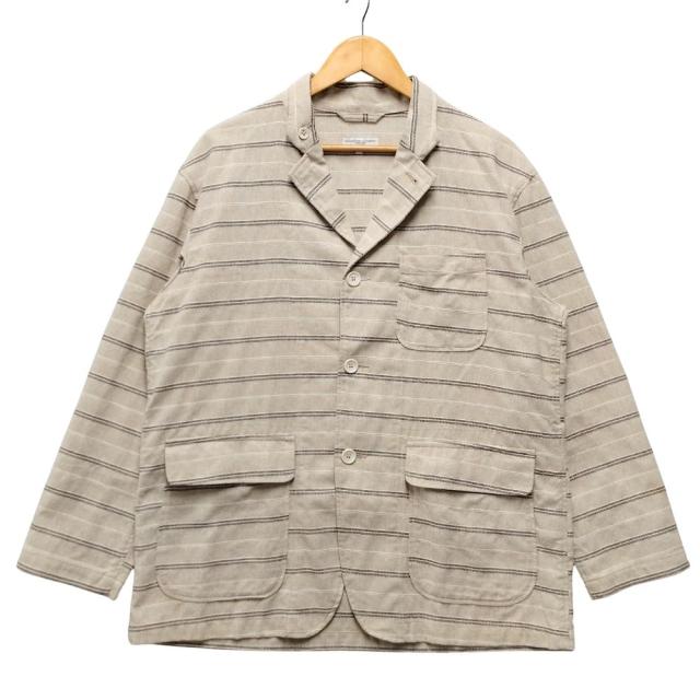 ENGINEERED GARMENTS エンジニアードガーメンツ LOITER JACKET CP-Horizontal Jacquard ロイター ジャケット ベージュ系 S 正規品 / 52170