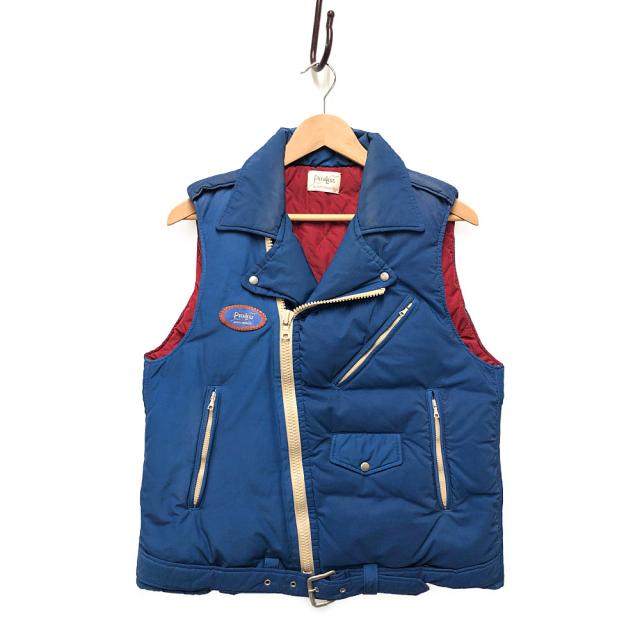 VISVIM ビズビム 品番 0120205013004 STRABLER DOWN VEST ダウンベスト ブルー サイズ１ 正規品 / 33070