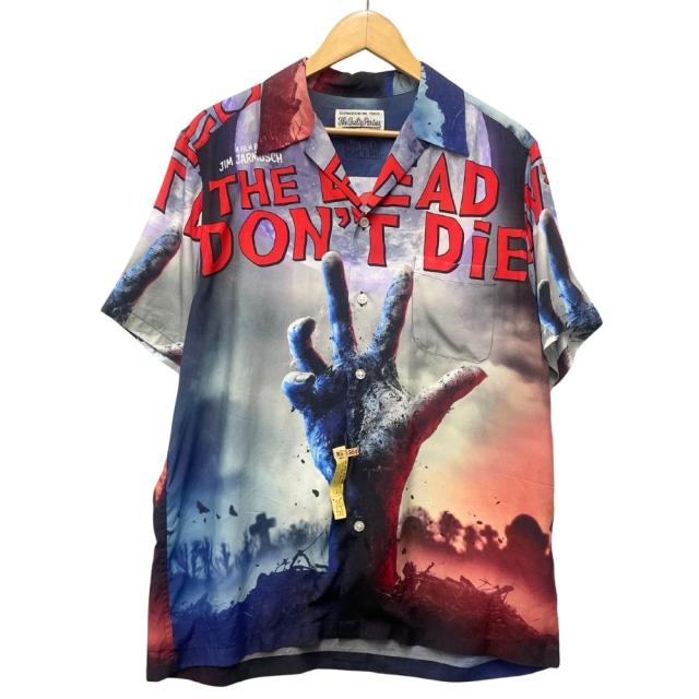 WACKO MARIA ワコマリア JIM JARMUSCH S/S HAWAIIAN SHIRT THE DEAD DON’T DIE レーヨン シャツ マルチカラー サイズS 正規品 / 40346
