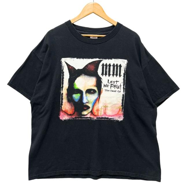 Marilyn Manson マリリンマンソン 2004 Lest We Foeget Tシャツ バンド DELTA PRO WEIGHT ブラック サイズXL 正規品 / 52202
