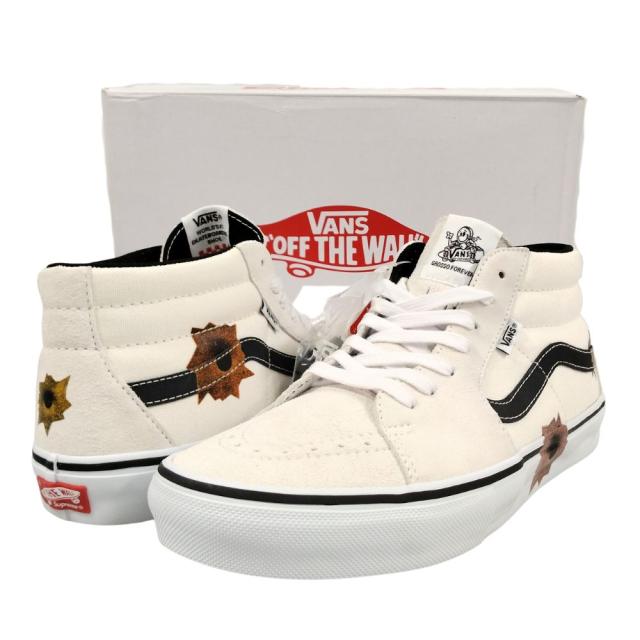 SUPREME シュプリーム 25SS VANS Nate Lowman Skate Grosso  Mid   スニーカー ホワイト系 サイズUS12=30cm 正規品 / 50329