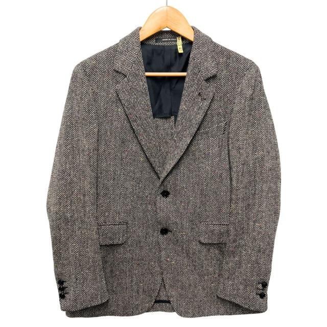 TAGLIATORE タリアトーレ 品番 G-RC22B ヘリンボーン カラーネップ ツイードジャケット グレー系 サイズ44 正規品 / 40670