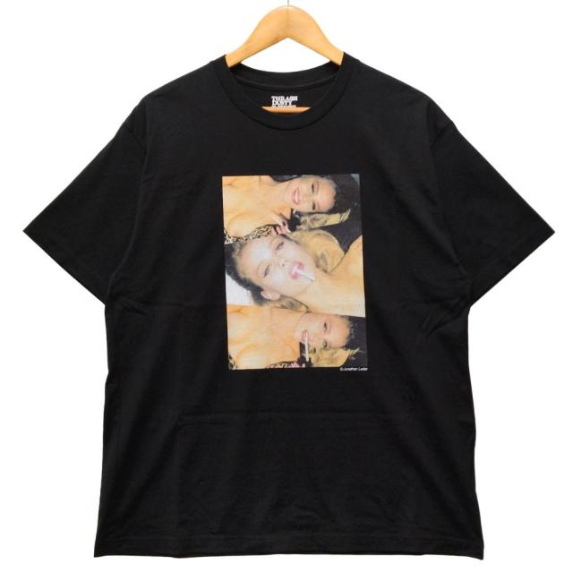 MINEDENIM マインデニム STIE lo Jonathan Leder プリント 半袖Ｔシャツ  ブラック サイズM 正規品 / 52632