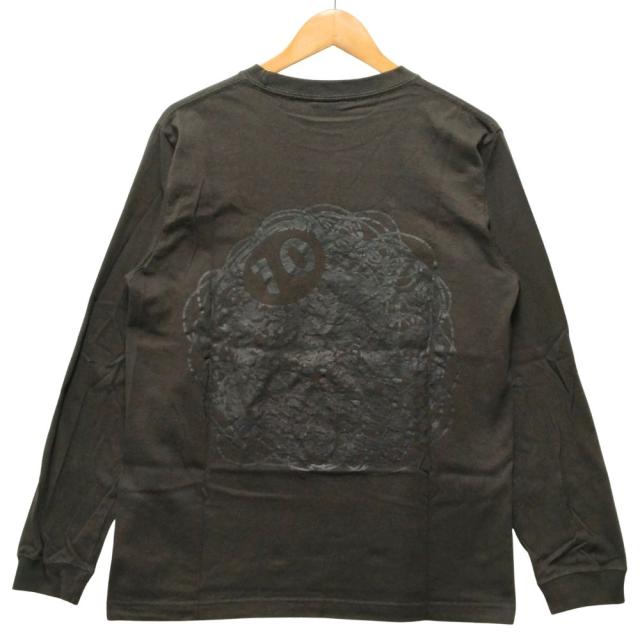 DAMA SURFBOARDS ダマ サーフボード プリント 長袖Ｔシャツ チャコールグレー サイズ M 正規品 / 52617