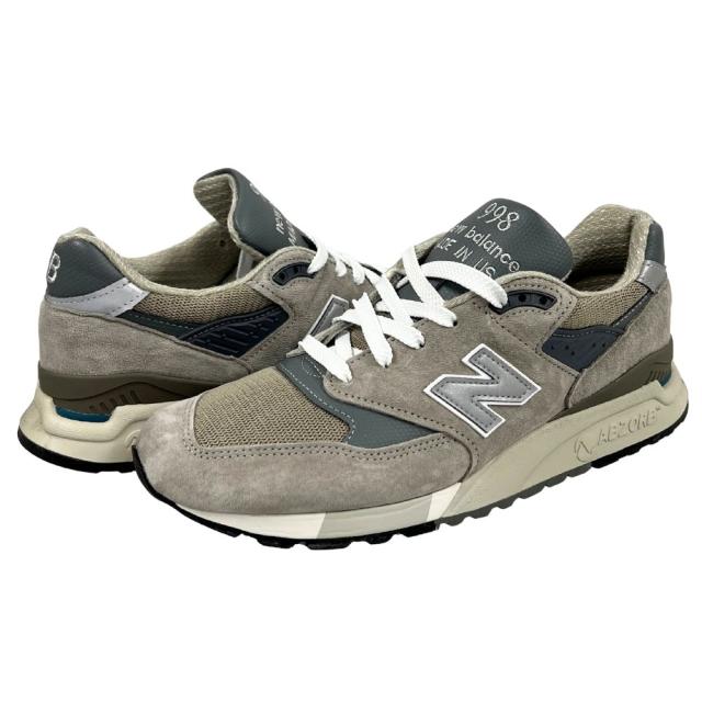 NEW BALANCE ニューバランス U998 GR  スニーカー グレー サイズUS9.5＝27.5cm 正規品 / 52684