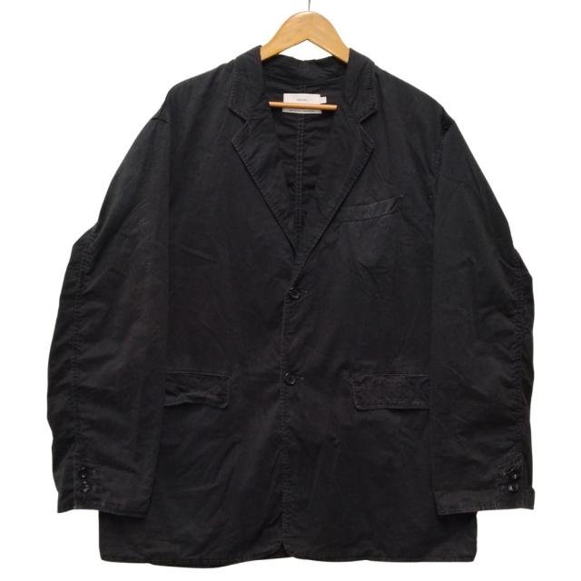 GRAPHPAPER グラフペーパー 品番 GM241-20011 Garment Dyed Typewriter Jacket ジャケット ブラック サイズ 2 正規品 / 52790