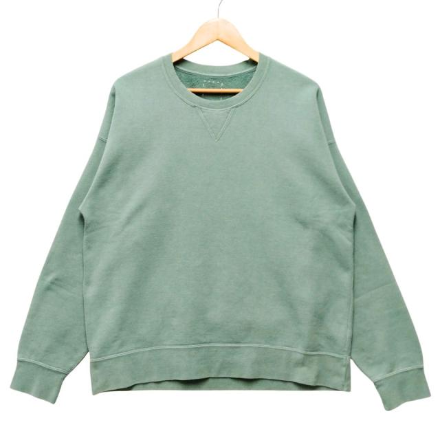 VISVIM ビズビム 品番 0125205010019 JUMBO SB SWEAT L/S DSMG スウェット グリーン サイズ3 正規品 / 52846