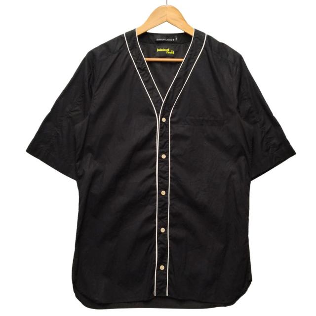 CHRISTOPHE LEMAIRE クリストフルメール Minimal Funk 半袖シャツ ブラック サイズ 2 正規品 / 52969