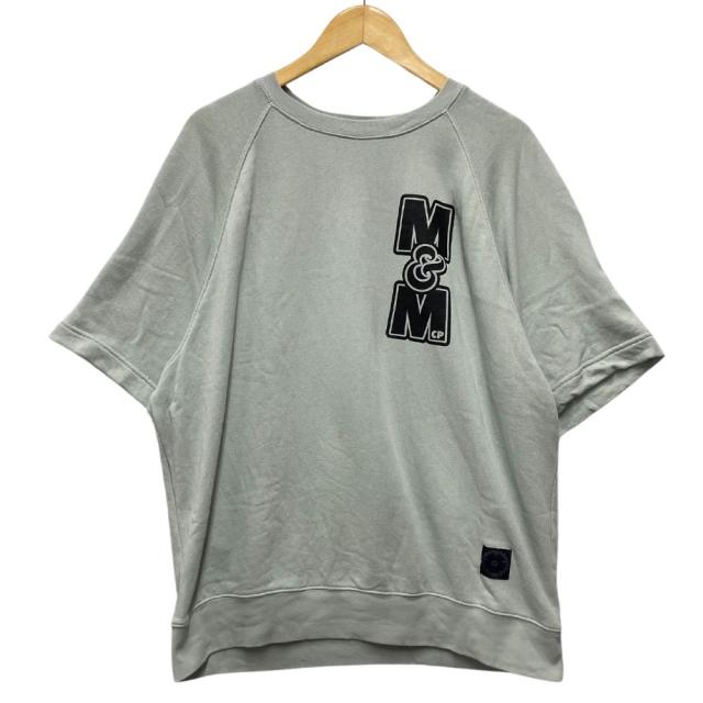 M&M CUSTOM PERFORMANCE ロゴ プリント 半袖 スウェット ミント系 サイズXL 正規品 / 34693