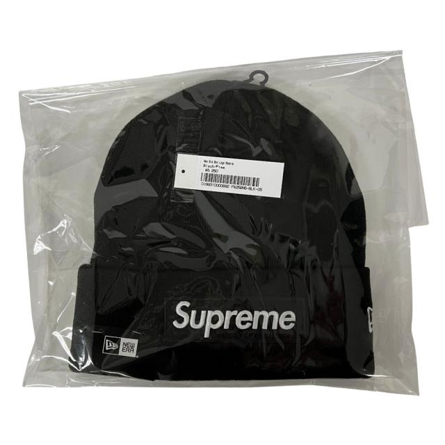 SUPREME シュプリーム × New Era 25AW Box Logo Beanie ニットキャップ ブラックサイズフリー 正規品 / 45109