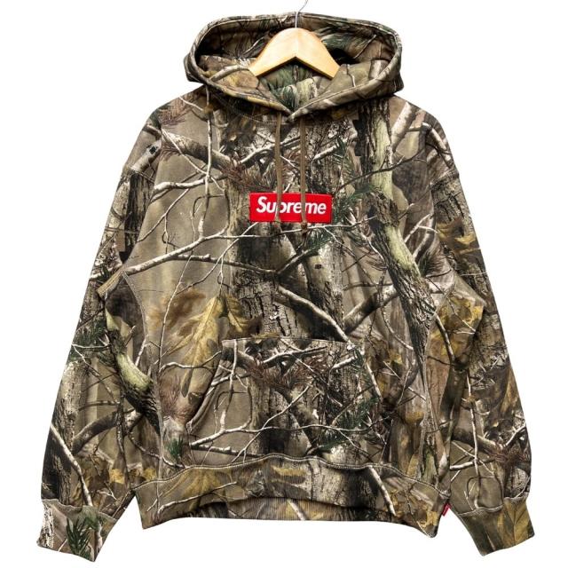 SUPREME シュプリーム 25AW Box Logo Hooded Sweatshirt ボックスロゴ スウェット パーカー リアルツリーカモ サイズ M 正規品 / 45111
