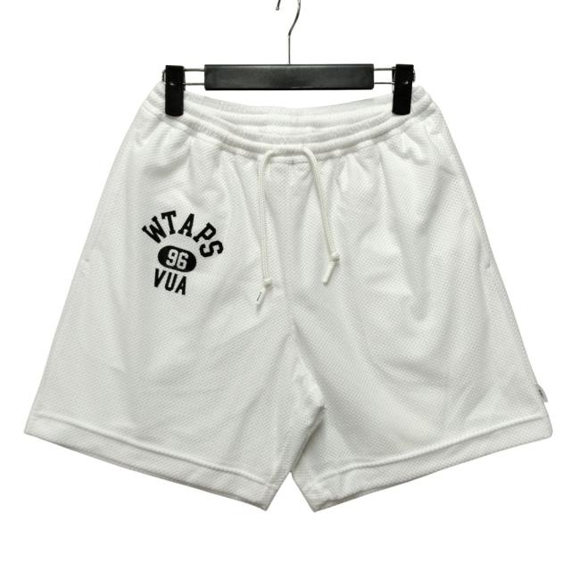 WTAPS ダブルタップス 25SS WUS / SHORTS / POLY メッシュ ショーツ ホワイト サイズ1 正規品 / 51137