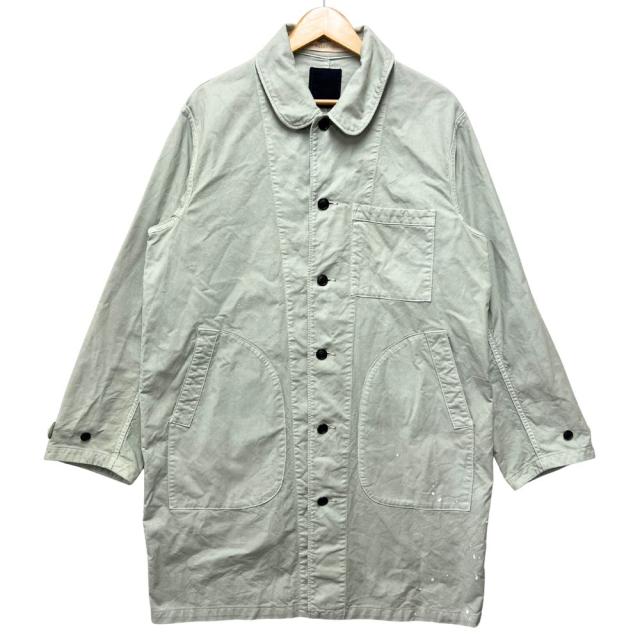 VISVIM ビズビム 品番 0224905013003 ICT POINTER COAT  ステンカラーコート ライトグリーン サイズ1 正規品 / 53100