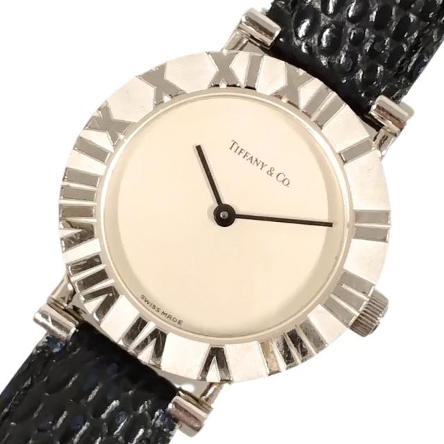 【訳あり】 TIFFANY&CO. ティファニー アトラス シルバー925 不稼働品 腕時計 シルバー 正規品 / C158