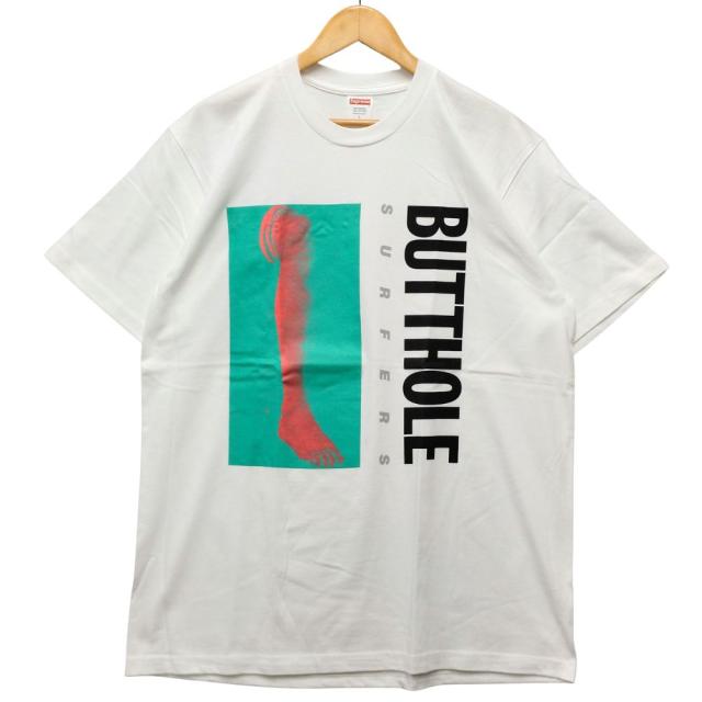 SUPREME シュプリーム Butthole Surfers Leg Tee バットホール サーファーズ レッグ プリント Tシャツ ホワイト サイズL 正規品 / 52024