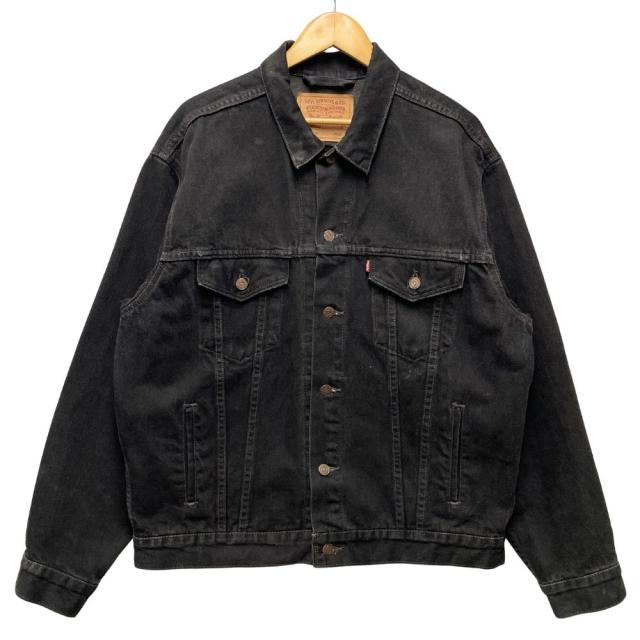 LEVIS リーバイス 品番 70507-4159 ヴィンテージ USA製 ボタン裏刻印527 後染め ブラック デニムジャケット サイズ L 正規品 / 40447