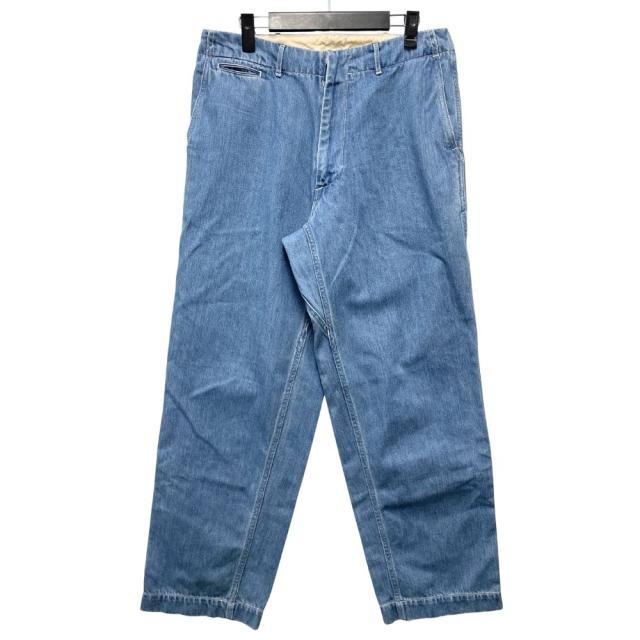 NANAMICA ナナミカ 品番 S25SC086 Wide Denim Pants ワイドデニムパンツ ライトインディゴ サイズ34 正規品 / 53234