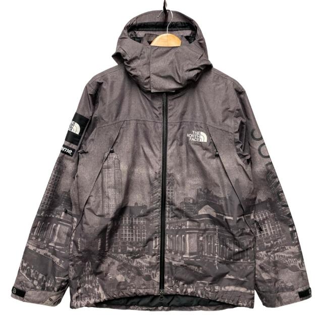 SUPREME シュプリーム × The North Face Mountain Jacket 2nd HYVENT マウンテンパーカー 夜景 グレー系 サイズM 正規品 / 51766