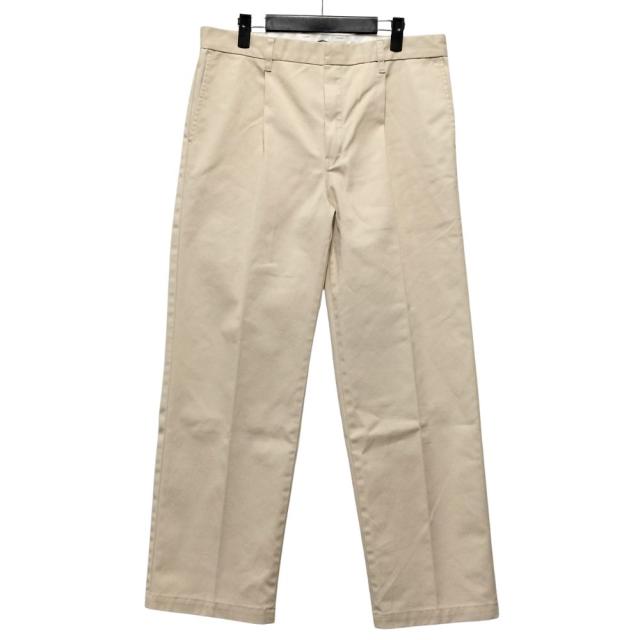 WACKO MARIA ワコマリア DICKIES ディッキーズ 25AW PLEATED TROUSERS トラウザー パンツ ベージュ サイズ XL 正規品 / 53261