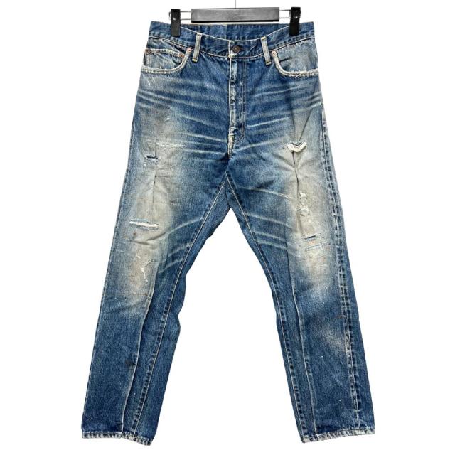 VISVIM ビズビム 品番 0122105005017 SS JOURNEYMAN PANTS TACKED DMGD-27 ジャーニーマン 加工 デニムパンツ インディゴ 正規品 / 52591