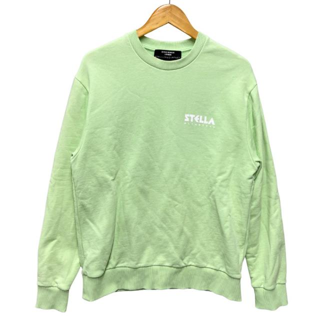 STELLA MCCARTNEY ステラマッカートニー ロゴ プリント スウェット ライトグリーン系 サイズ M 正規品 / 52699