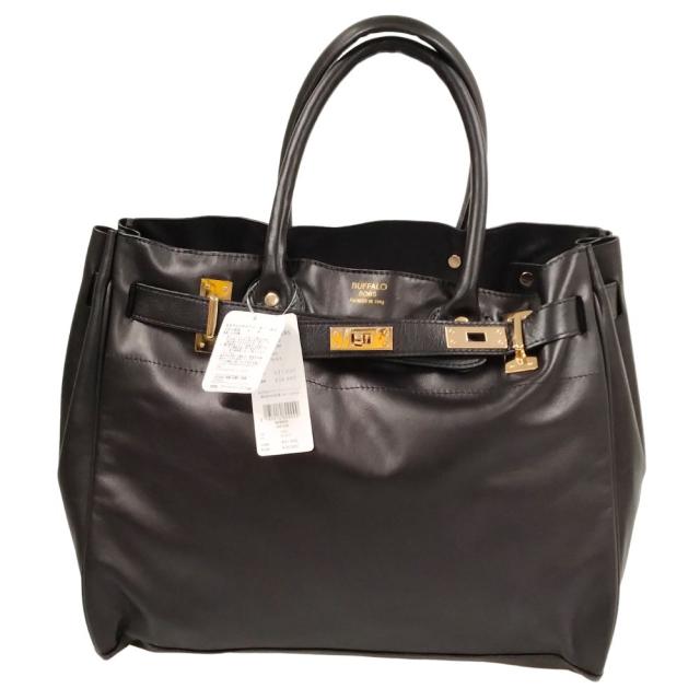 BUFFALO BOBS バッファローボブズ DCU COW レザー トートバッグ ブラック 正規品 / 40762