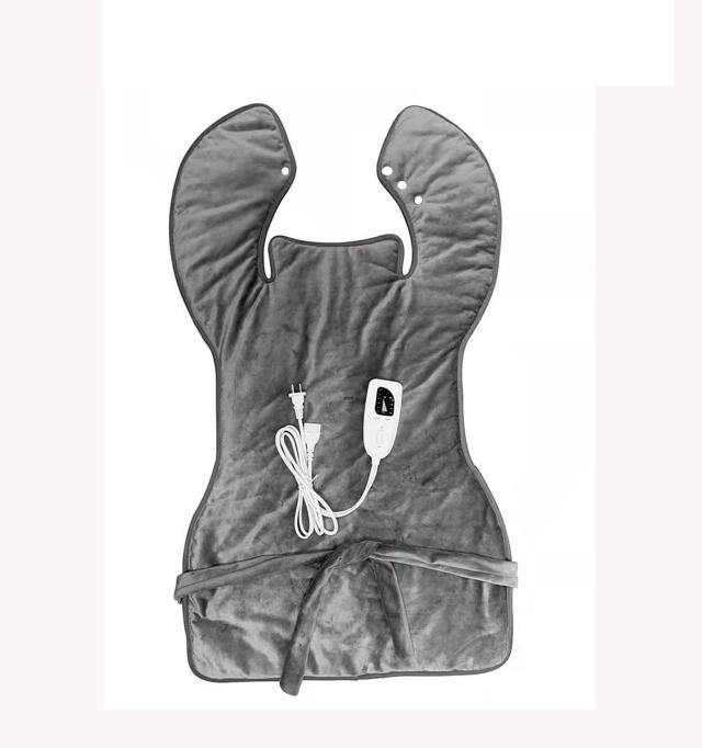 電気肩かけ 電気肩パッド 電気ひざ掛け 電熱 加熱 パッド 6段階温度調整 4段階タイマー設定 安全加熱 血液循環 冷え性対策 過熱保護 電気ブランケット 電気毛布 電気肩当て