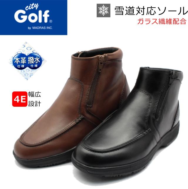CITY GOLF メンズ シティ ゴルフ SPGF6504 スノーシューズ 雪道対応 ウォーキング ブーツ