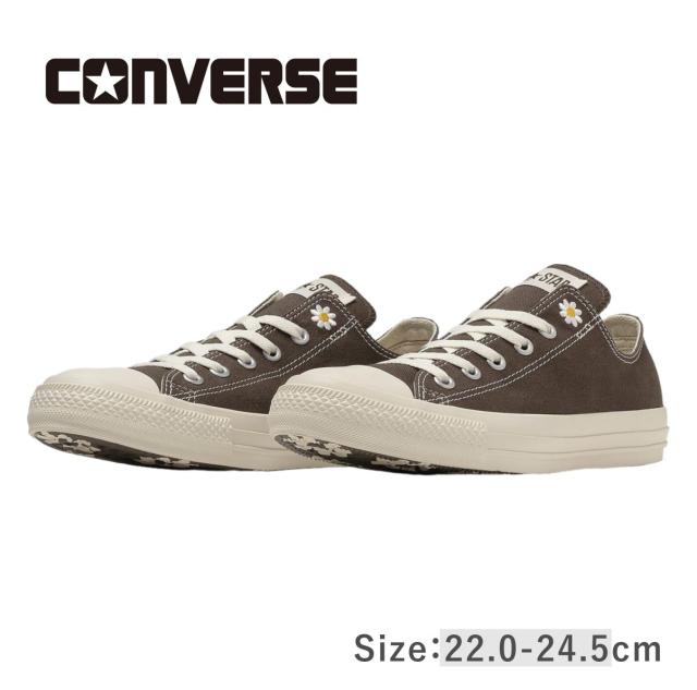 ALLSTAR DAISIES OX オールスター デイジーズ OX レディース スニーカー コンバース キャンバス ロー フラワー 花 靴 茶 ブラウン