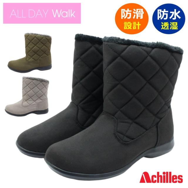 ALL DAY Walk オールデイウォーク レディース スノーブーツ 313 ALW3130 幅広4E 防水 防滑 防寒 婦人靴