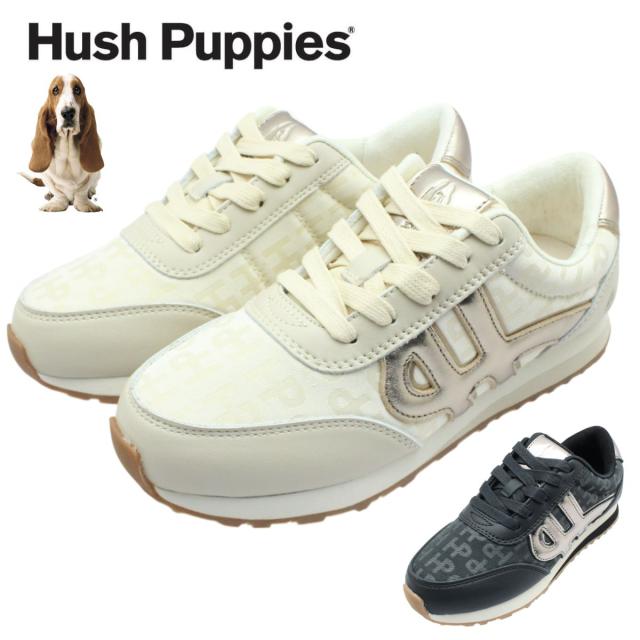 Hush Puppies ハッシュパピー レディース レザー スニーカー ウォーキングシューズ HPW11091 11093 紐靴 本革 SEVEBTY EIGHT