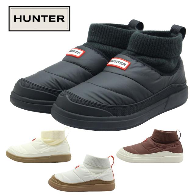 HUNTER ハンター WFS 2265 REN レディース ブーツ WOMENS IN/OUT PUFFER KNITTED CUFF BOOT インアウト パファー ニッティド カフ ブーティ 靴