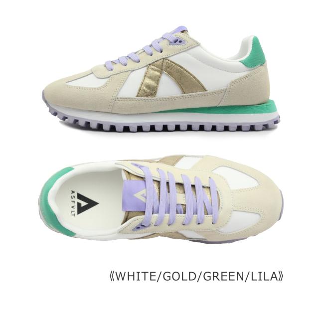 ASFVLT GATE アスファルト ゲート レディース スニーカー ロー レトロ