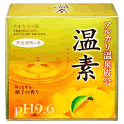 【２０個セット】 アース 温素 柚子の香り 30g×15包【医薬部外品】×２０個セット