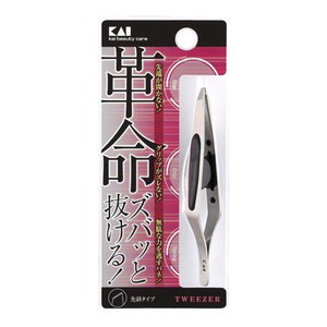 【１０個セット】 貝印　キャッチャー毛抜き先斜 KQ-1405 (1本)×１０個セット【k】【mor】【ご注文後発送までに1週間前後頂戴する場合がございます】【t-12】
