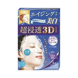 【４８個セット】【１ケース分】 肌美精 超浸透3Dマスク エイジングケア　4枚入 ×４８個セット　１ケース分