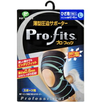 【４０個セット】【１ケース分】 ピップスポーツ 薄型圧迫サポーター プロ・フィッツ ひざ用 Lサイズ 1枚入 ×４０個セット　１ケース分　 【k】【ご注文後発送までに1週間前後頂戴する場合がございます】
