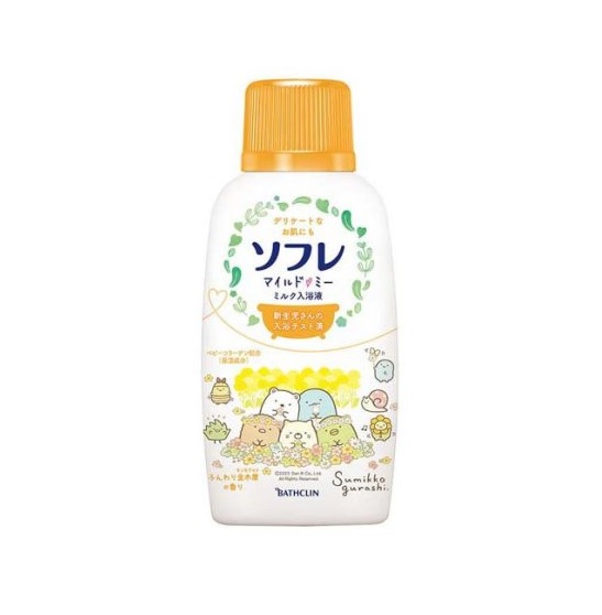 【１０個セット】 バスクリン ソフレ マイルド ミー ミルク入浴液 ふんわり金木犀の香り(720ml)×１０個セット