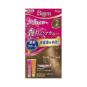 【２７個セット】【１ケース分】 ビゲン 香りのヘアカラー クリーム 2 より明るいライトブラウン 1セット×２７個セット　１ケース分 【dcs】【t-2】