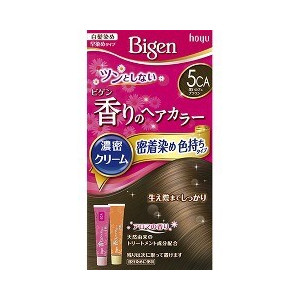 【２７個セット】【１ケース分】 ビゲン 香りのヘアカラー クリーム 5CA 深いカフェブラウン 1セット×２７個セット　１ケース分 【dcs】