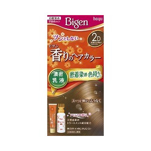 【２７個セット】【１ケース分】 ビゲン 香りのヘアカラー 乳液 2D 落ち着いたより明るいライトブラウン 1セット×２７個セット　１ケース分 【dcs】