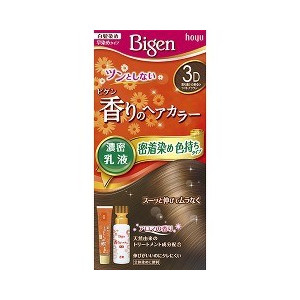 【２７個セット】【１ケース分】 ビゲン 香りのヘアカラー 乳液 3D 落ち着いた明るいライトブラウン 1セット×２７個セット　１ケース分 【dcs】